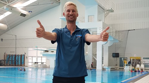 Get to know our swim instructor Joe